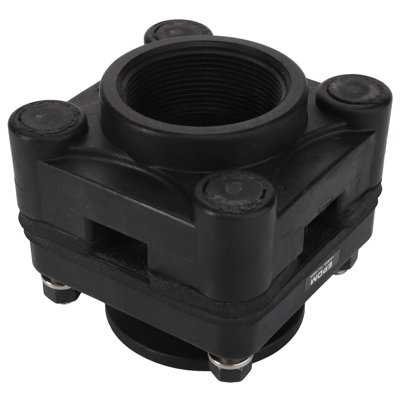 2" Full Port Flange X 2" EPDM Female Thread Bottom Drain Bolted Tank ...