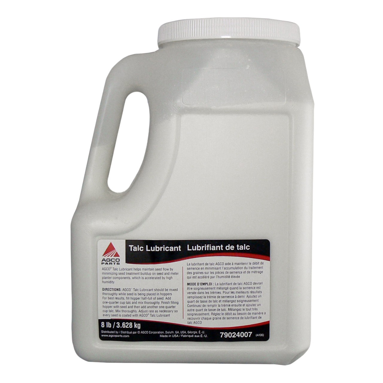 Talc Lubricant, 8 lb. Canister, US Only 79024007 | AGCO Parts