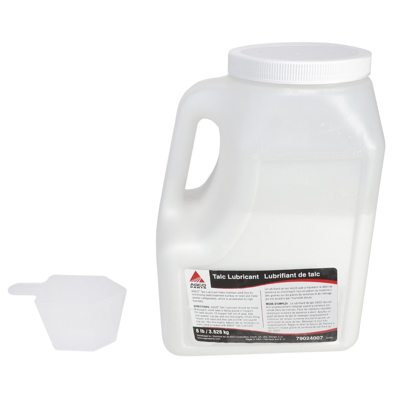Talc Lubricant, 8 lb. Canister, US Only 79024007 | AGCO Parts