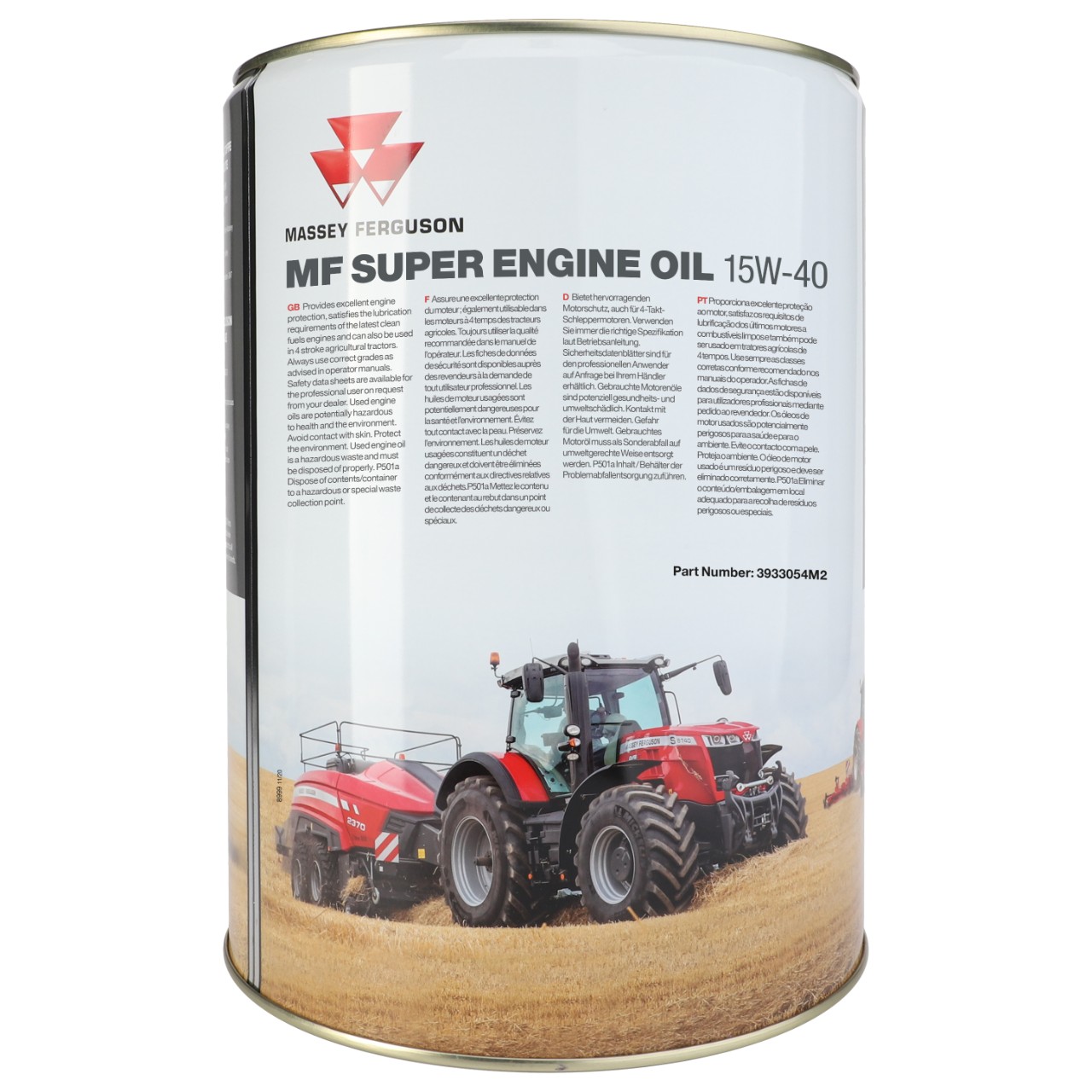 MF Super Engine Oil 15W-40 20L 3933054M2 | AGCO Parts