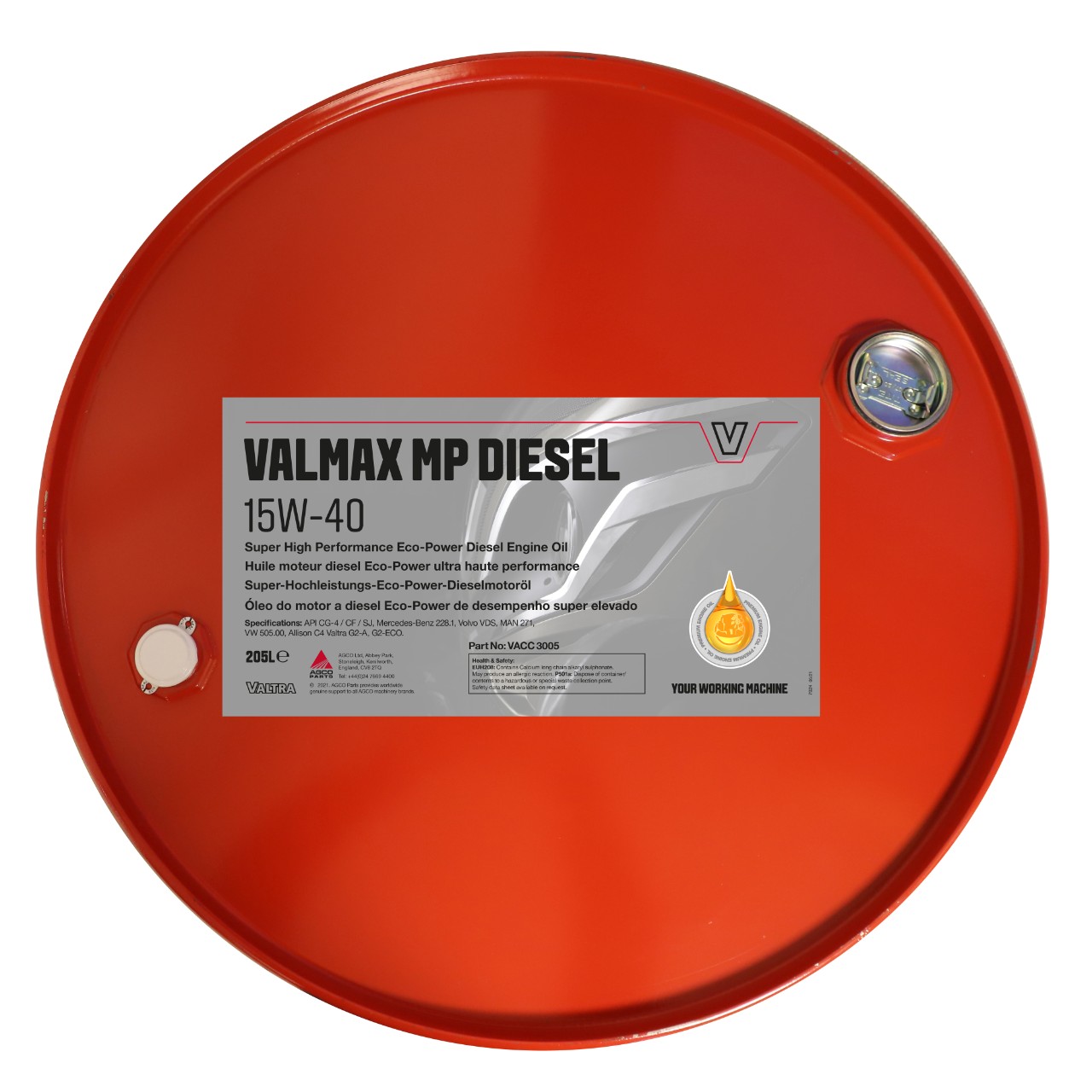 Valtra Valmax MP 15W-40 205L | OLD VALTRA TRACTORS | OLD VALTRA ...