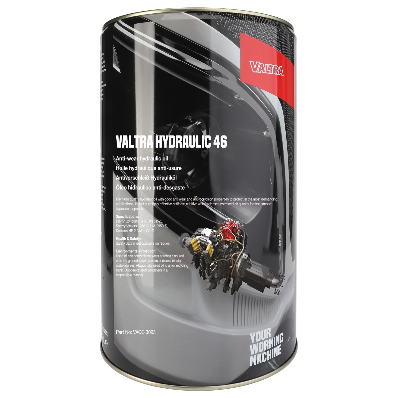 Valtra Hydraulic 46 25L VACC3093 | AGCO Parts