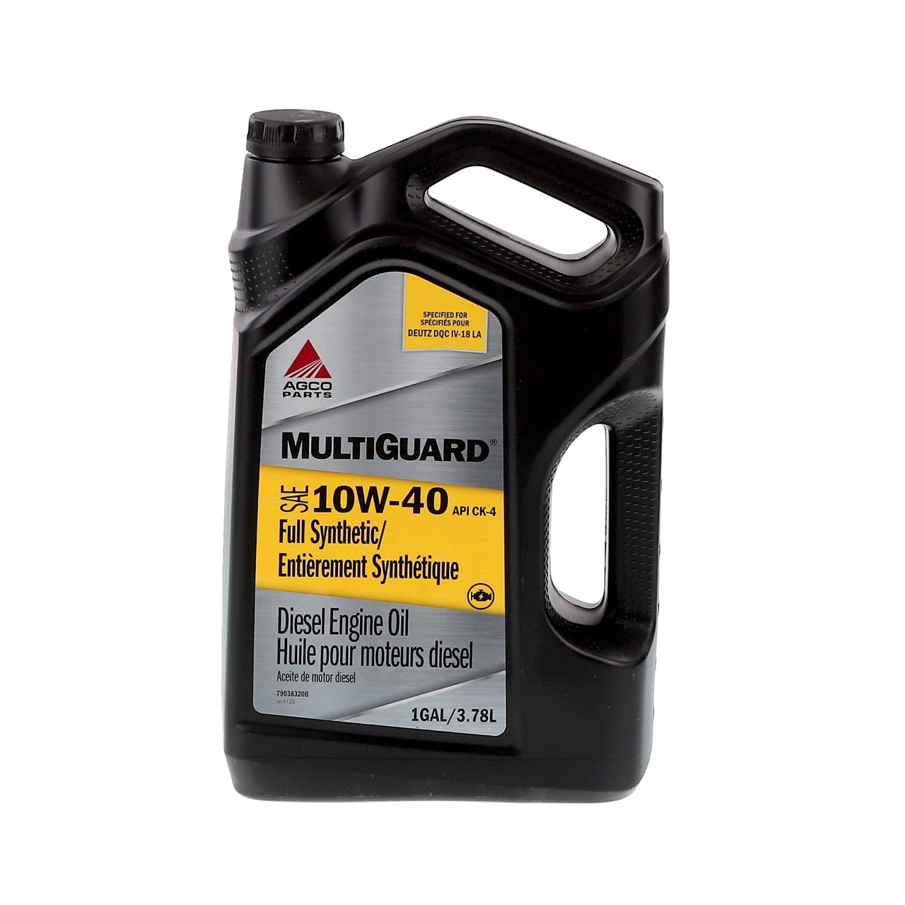 MultiGuard Full Synthetic SAE 10W-40 Deutz DQC IV-18 LA Approved - 1 ...