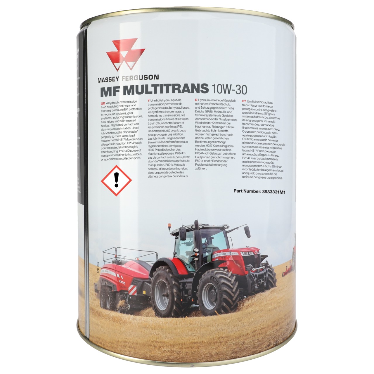 MF MultiTrans 10W-30 20L 3933331M1 | AGCO Parts