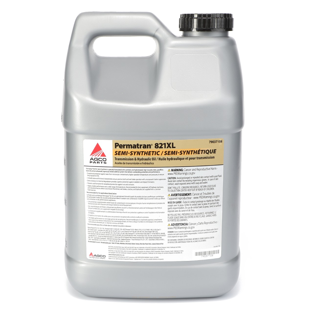 Permatran 821XL Semi-Synthetic Oil 2.5 Gallon 79037108 | AGCO Parts
