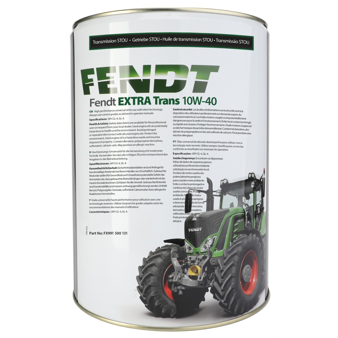 Fendt Extra Trans 10W-40 20L FX991500131 | AGCO Parts