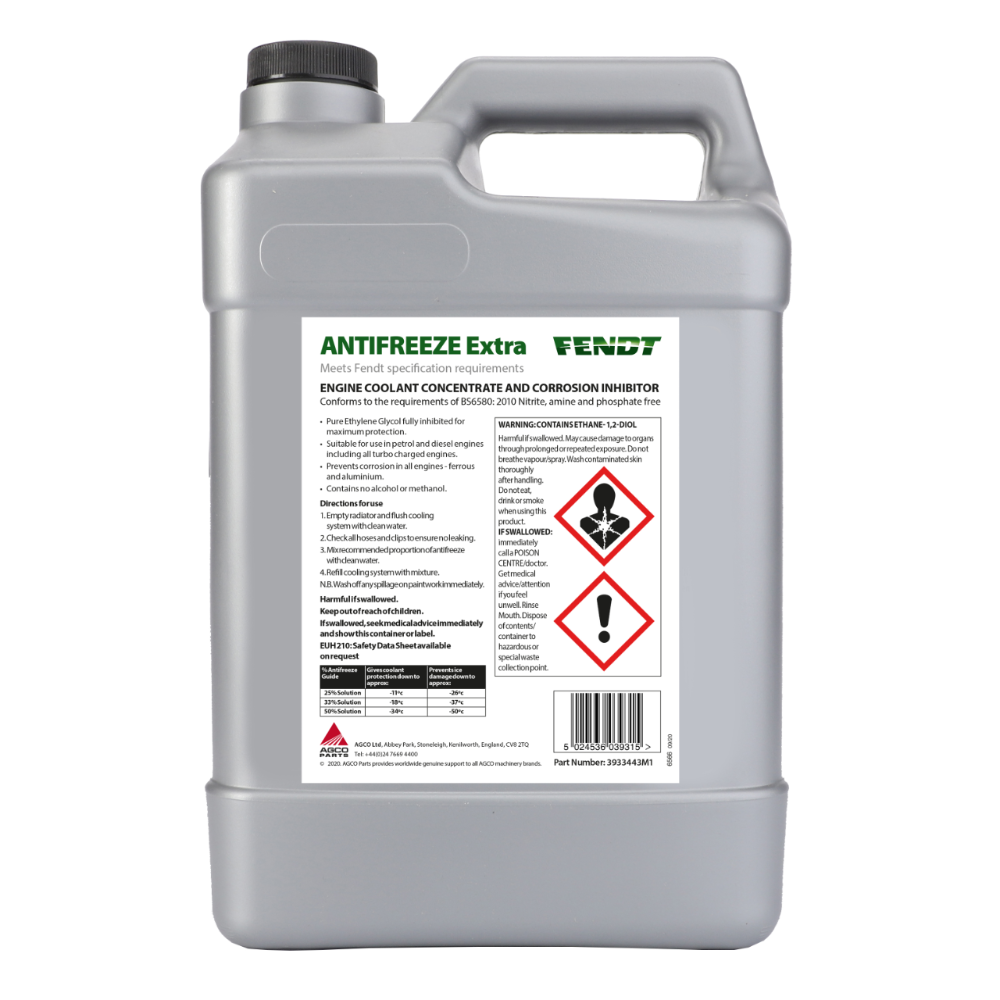 Fendt Antifreeze Extra 5L 3933443M1 | AGCO Parts