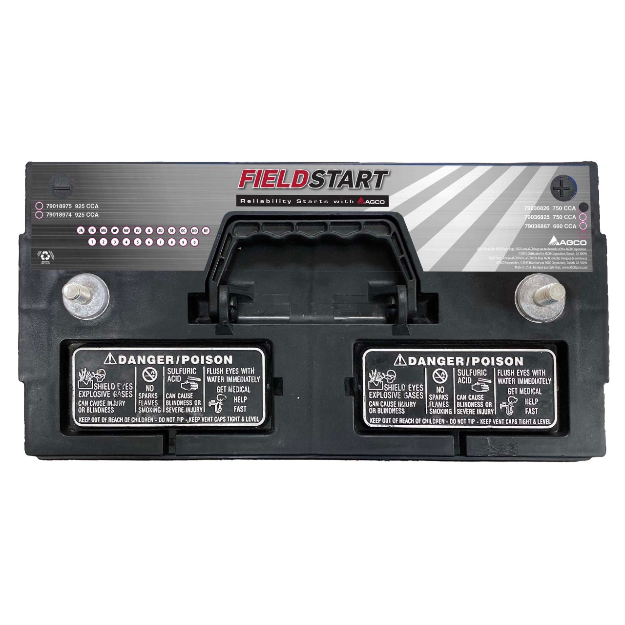 AGCO FieldStart Battery 79036826 | AGCO Parts