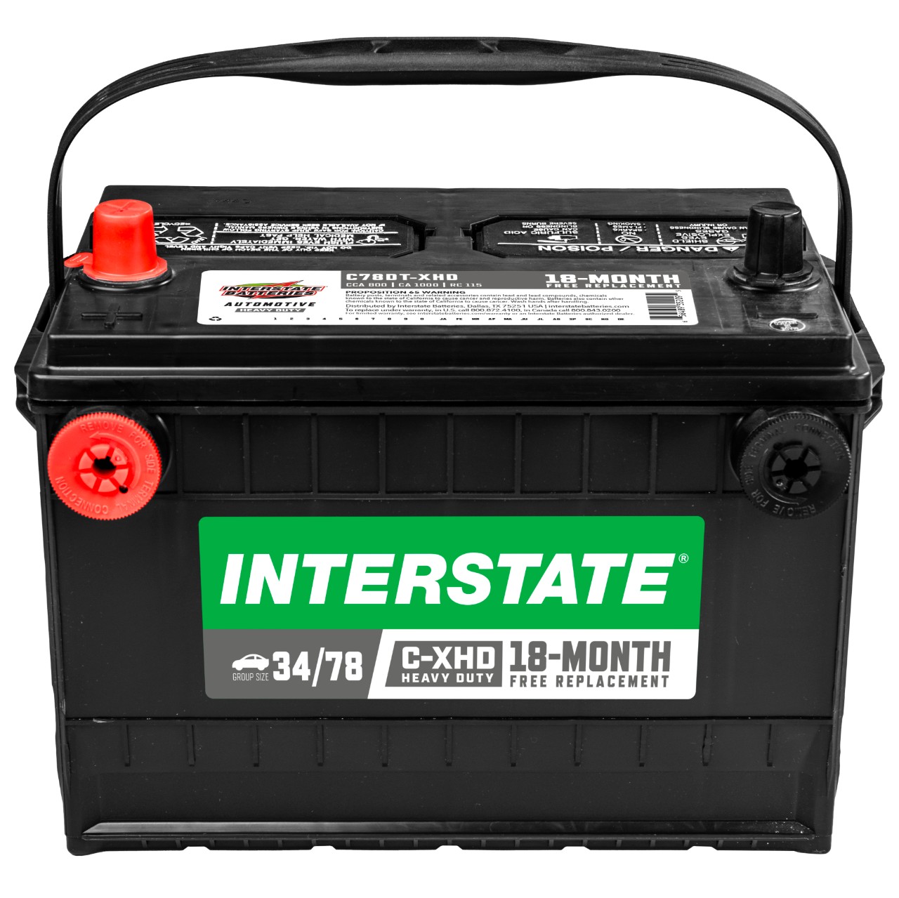 Interstate Battery, C78DT-XHD C78DT-XHD | AGCO Parts