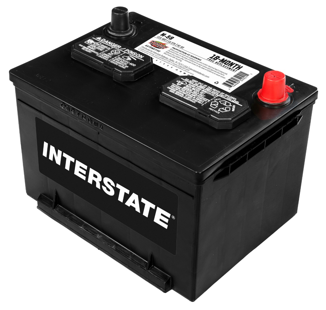 Interstate Battery, Group 58, USA M-58 | AGCO Parts