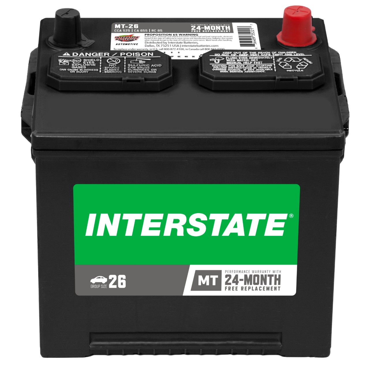 Interstate Battery, MT-26 MT-26 | AGCO Parts