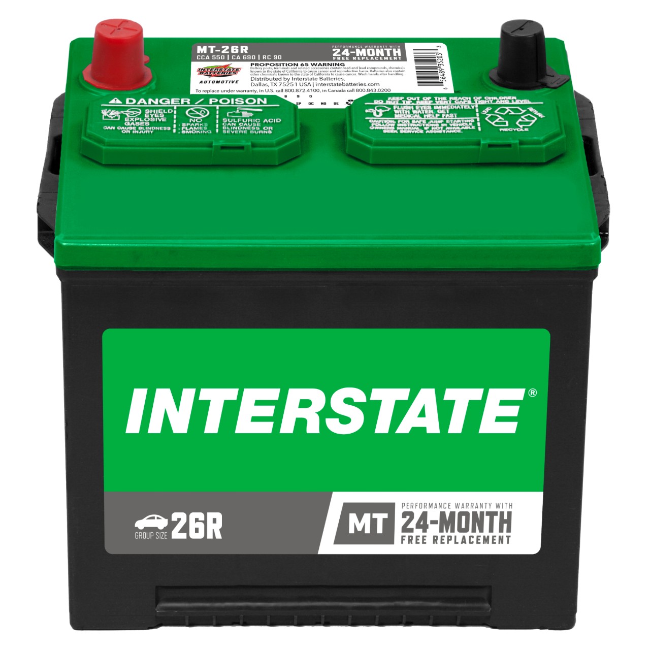Interstate Battery, MT-26R MT-26R | AGCO Parts