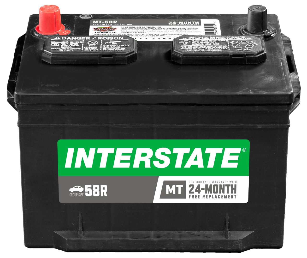 Interstate Battery, MT-58R MT-58R | AGCO Parts
