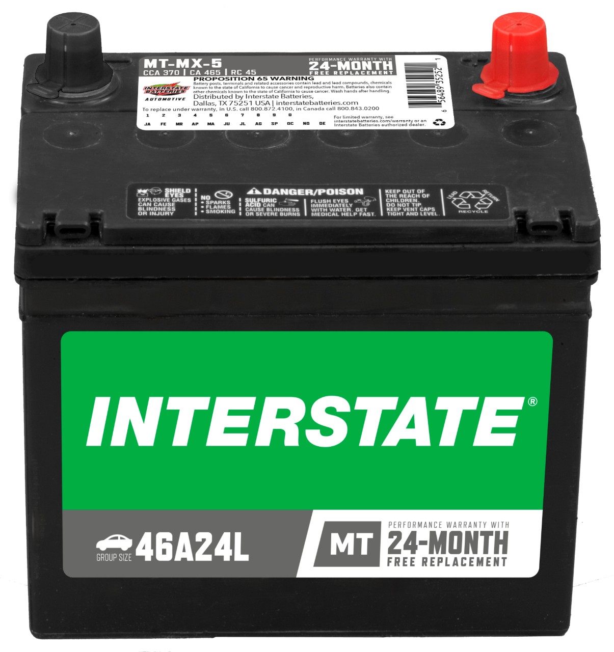Interstate Battery, MT-MX-5 | AGCO Parts