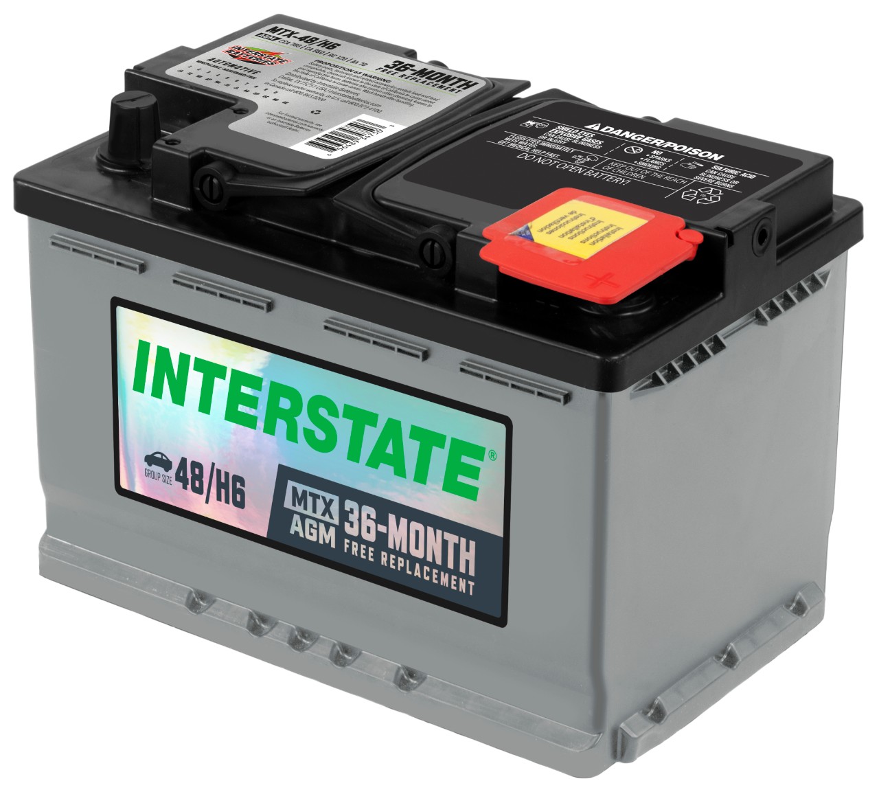 Interstate Battery, MTX-48/H6 MTX-48H6 | AGCO Parts