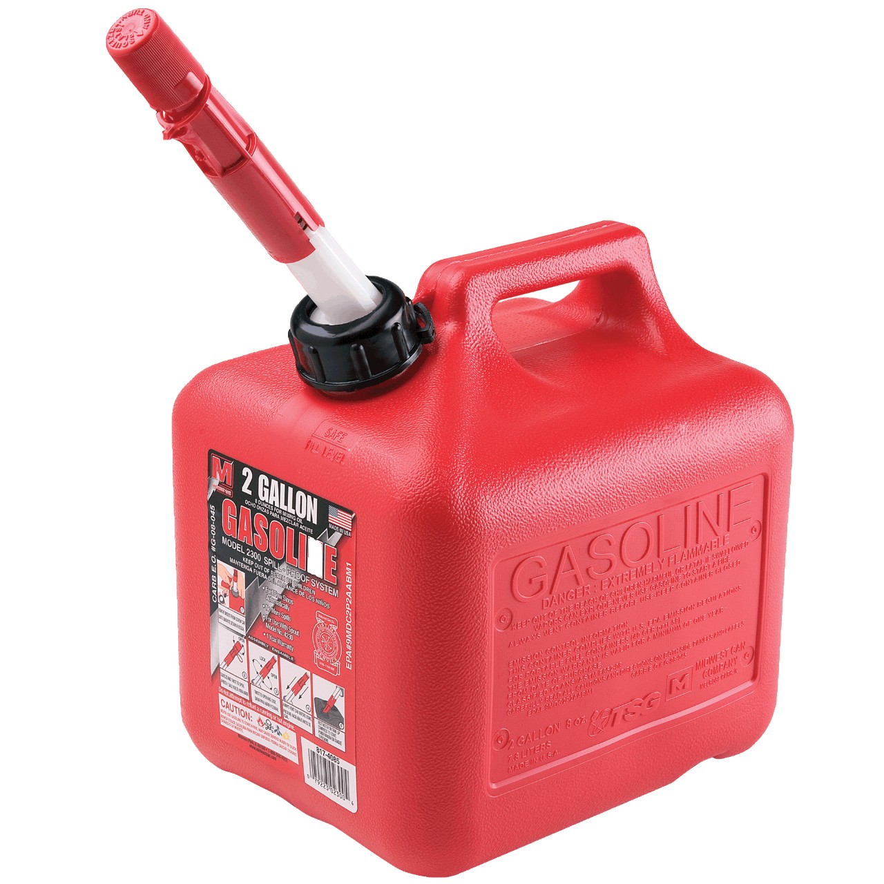 Gas Can, 2 Gallon | AGCO Parts