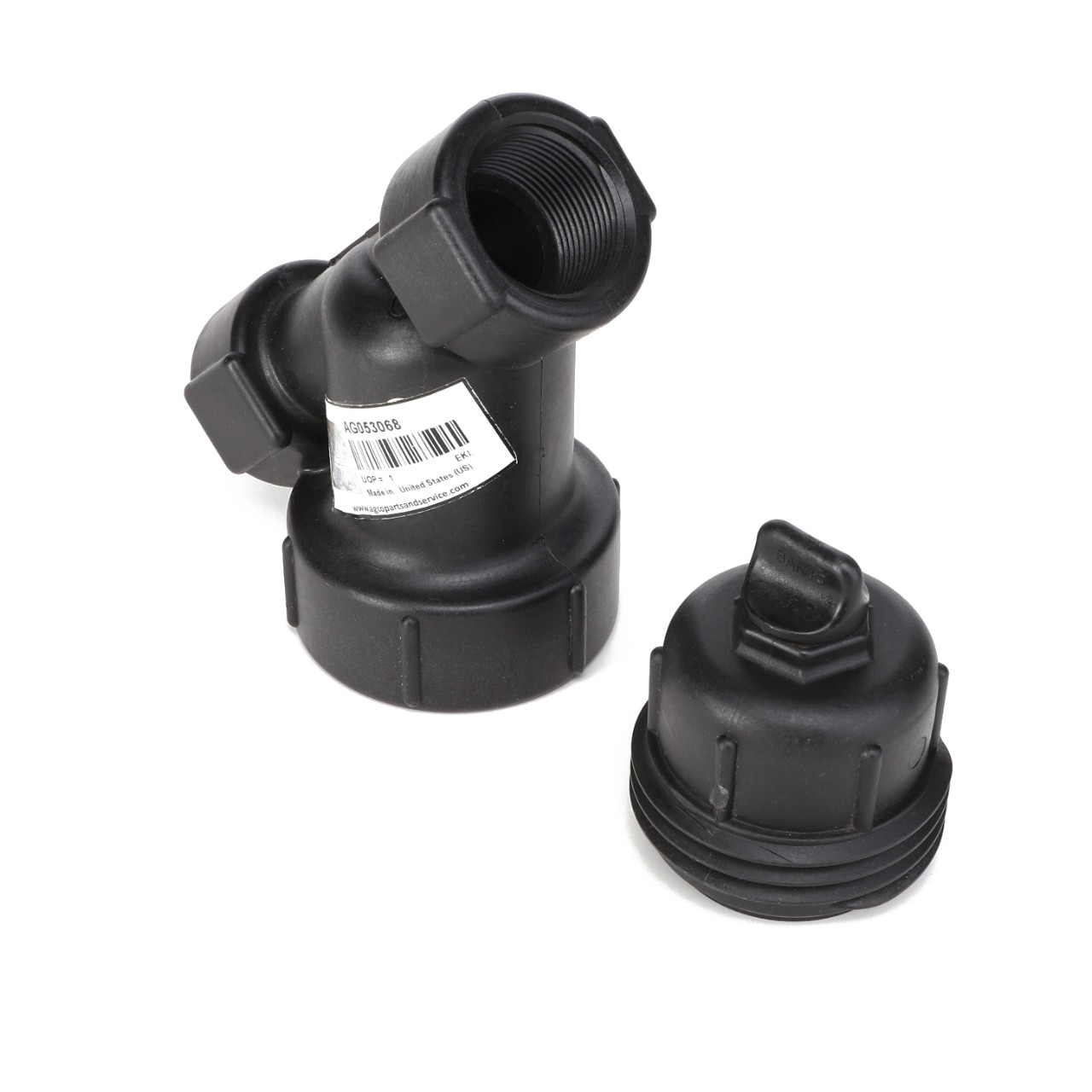 1-1/4" Line Strainer Body Cap with Drain | AGCO Parts