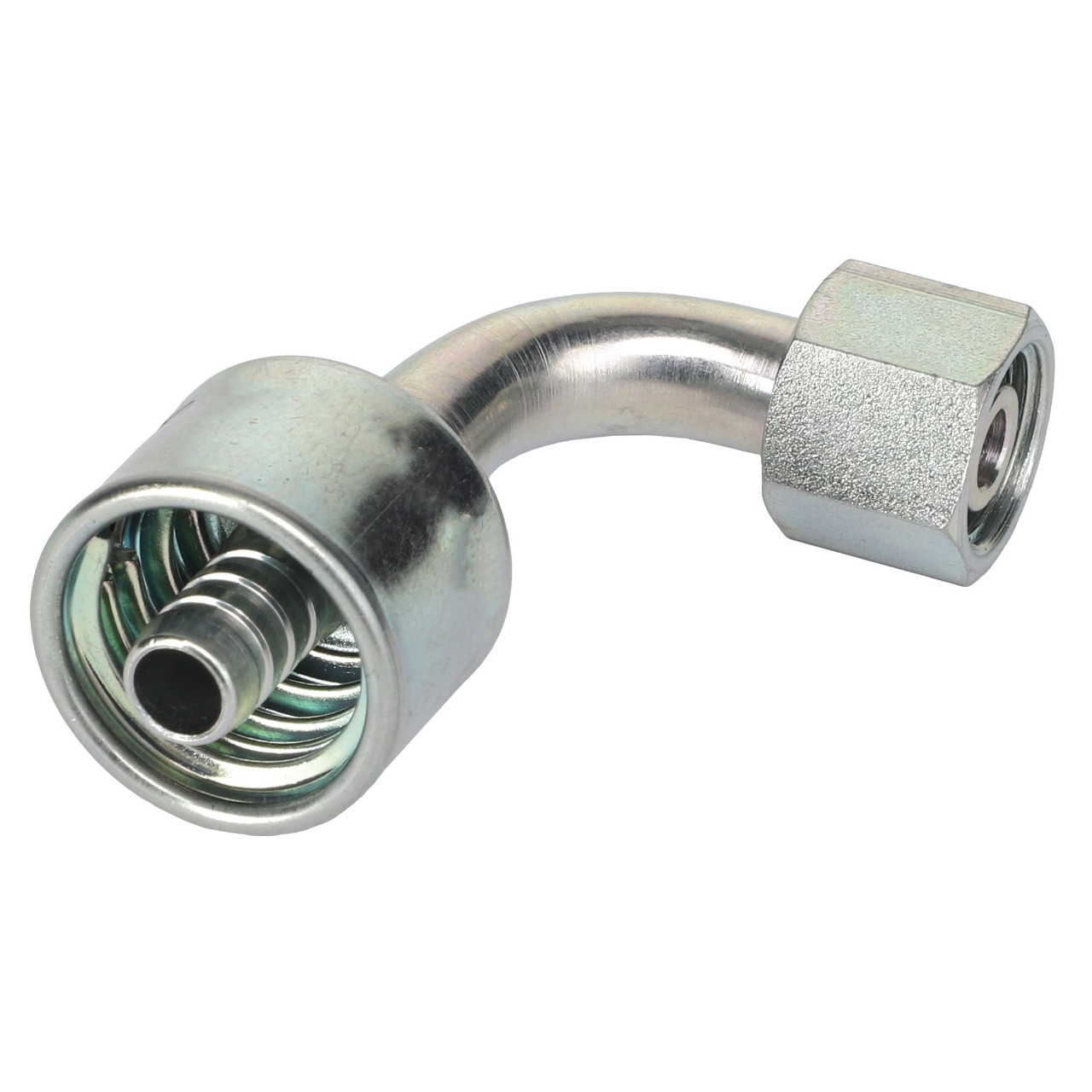 Hydraulic Coupling, DIN 24 Swivel, Cone Swivel O-Ring 90° Bent Tube ...