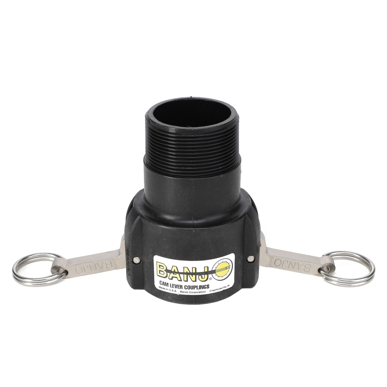 2" Female Coupler X 2" Extended Male Thread Poly Cam Lever Coupling ...