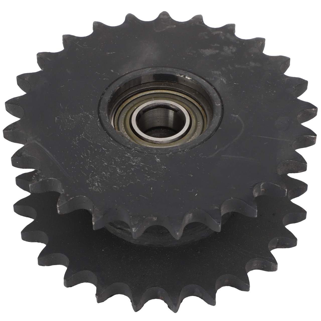 Sprocket, Double, 25 Tooth, with Cylindrical Bearing, Retaining Ring ...