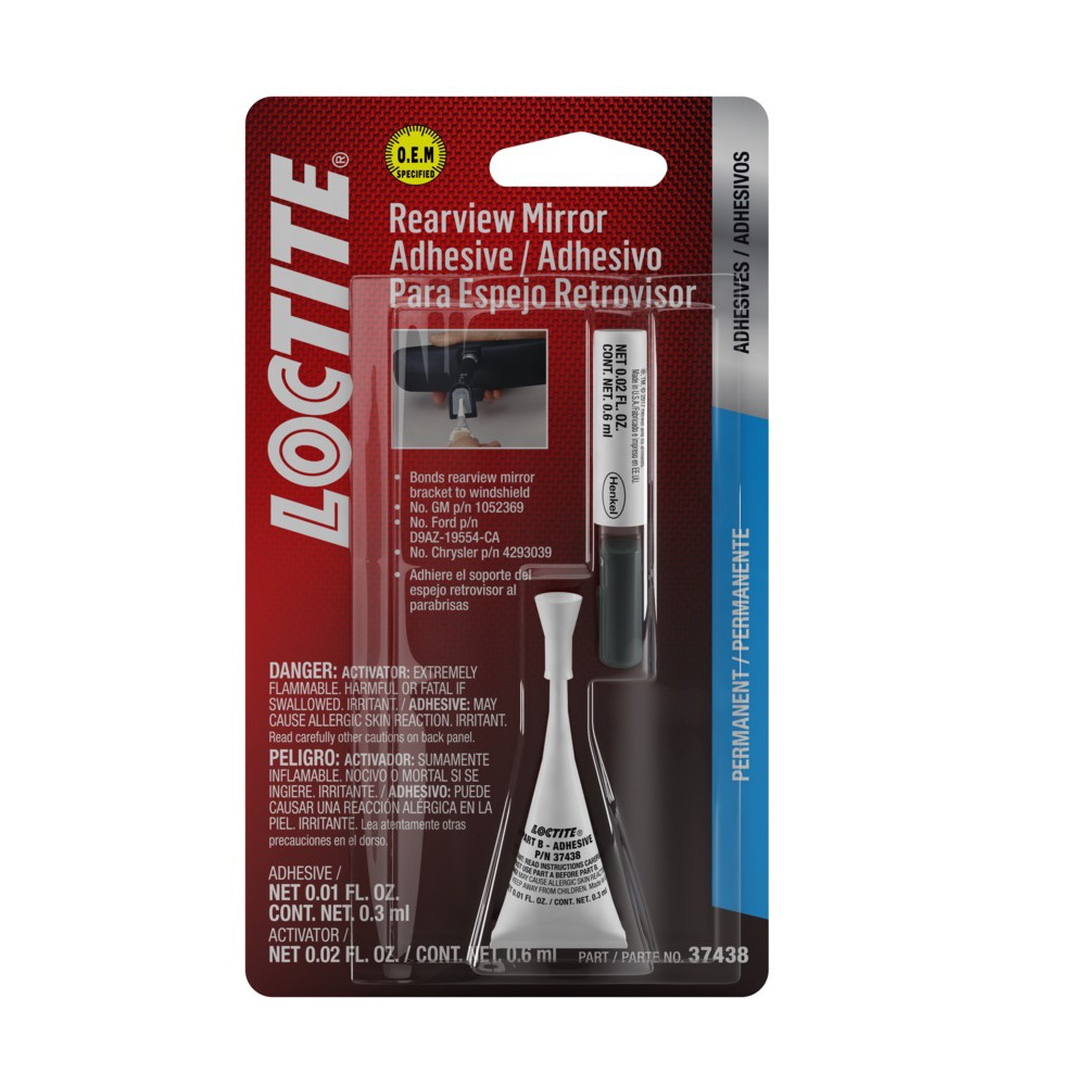 Loctite® Rearview Mirror Permanent Adhesive, 0.3 cc Kit | AGCO Parts