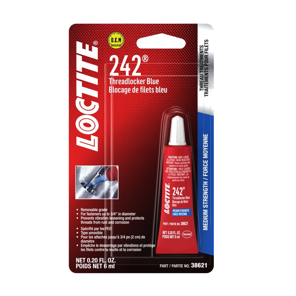 Loctite® Threadlocker 242, 6 mL Tube, Canada Only | AGCO Parts