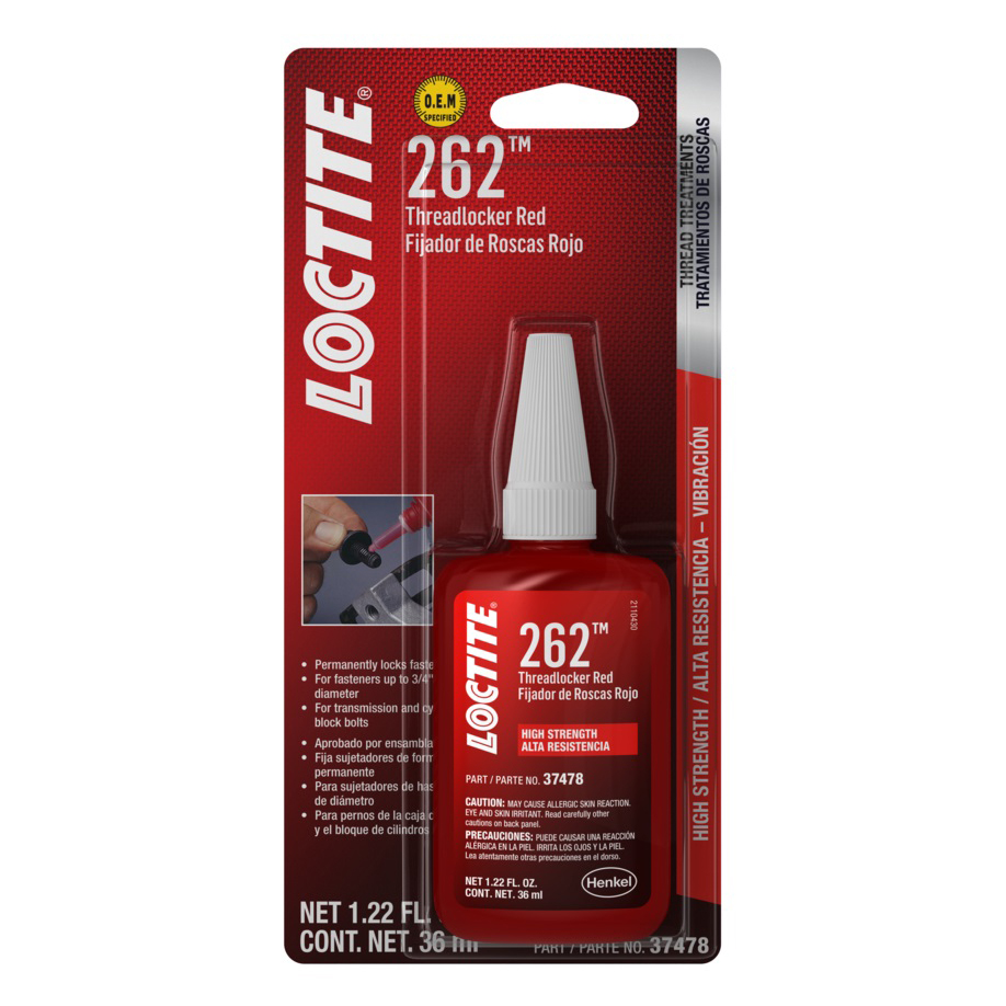Loctite® Threadlocker 262™, 36 mL Bottle, US Only ACP0038740 | AGCO Parts