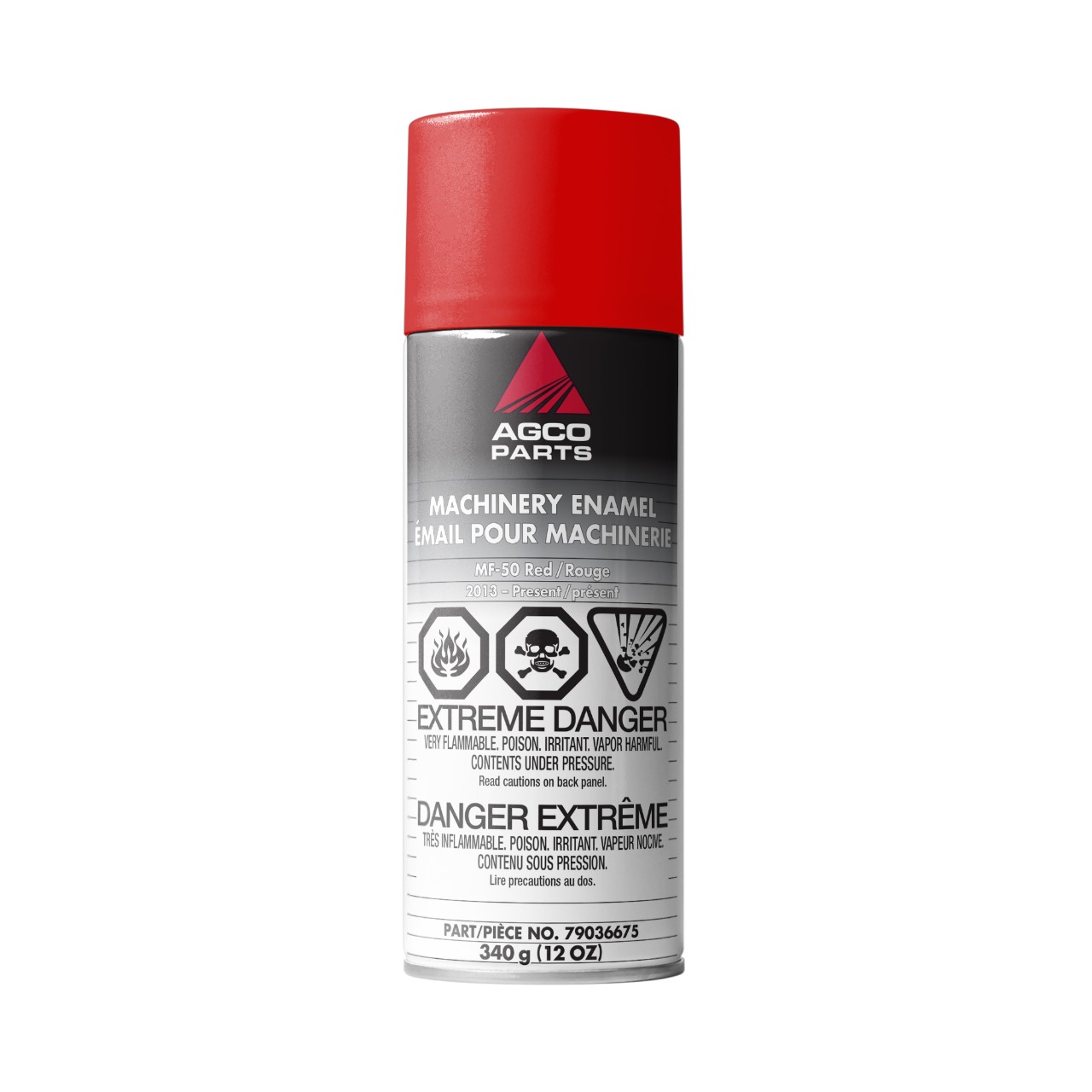 MF-50 Red 2013, Present Paint, Aerosol 79036675 | AGCO Parts
