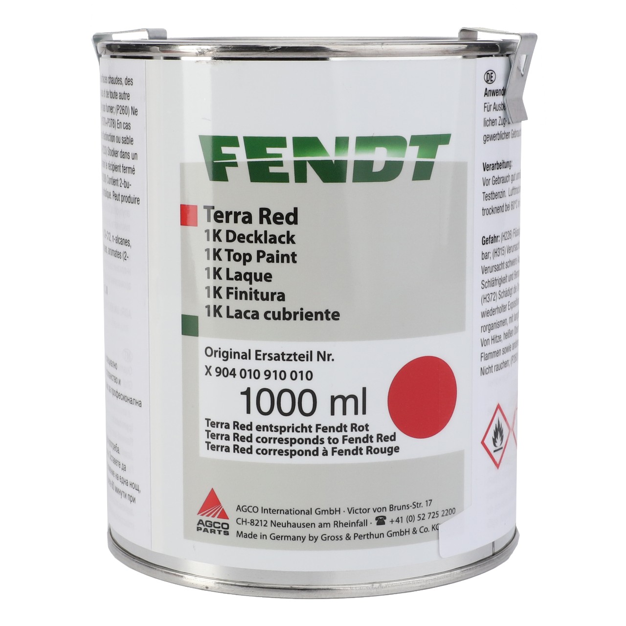 Fendt Terra Red 1K - 1L | AGCO UKB2B2C Site