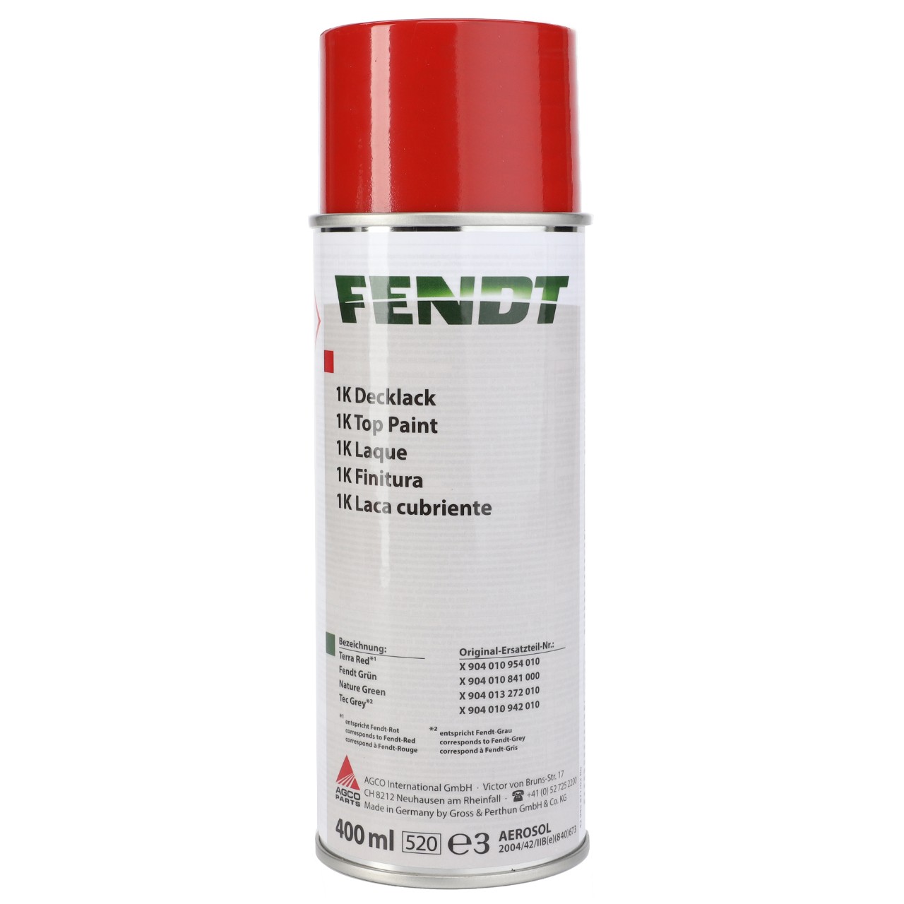 Fendt Terra Red 1K - 400ml | AGCO UKB2B2C Site