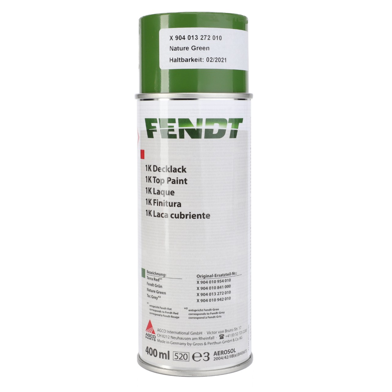 Fendt Nature Green 1K - 400ml | AGCO UKB2B2C Site