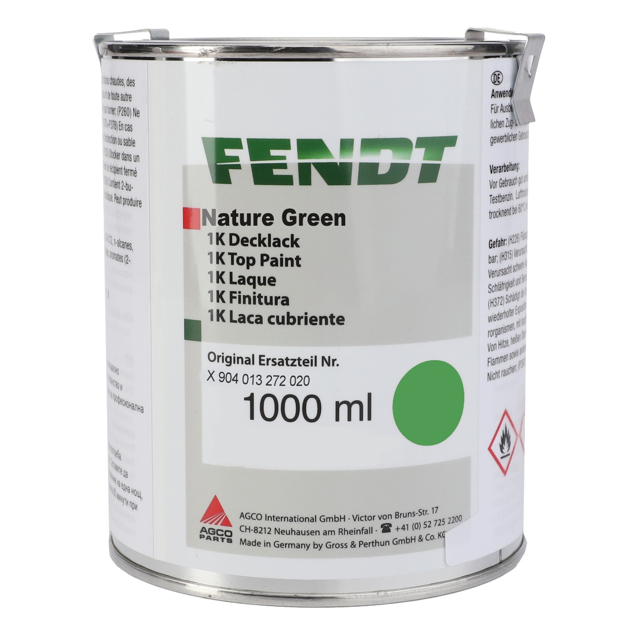 Fendt Nature Green 1K - 1L | AGCO UKB2B2C Site