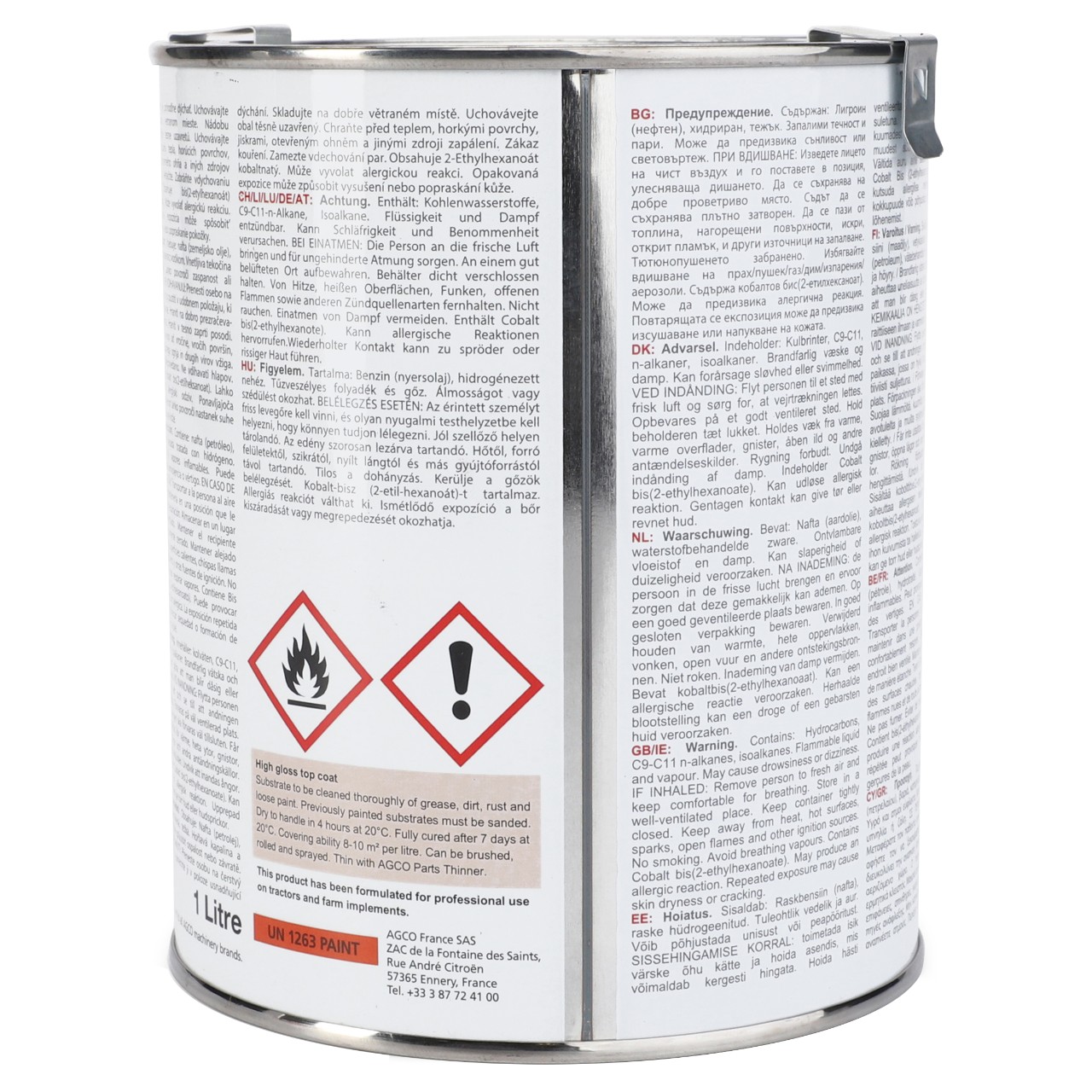 PAINT COLOUR X991550020000 | AGCO Parts