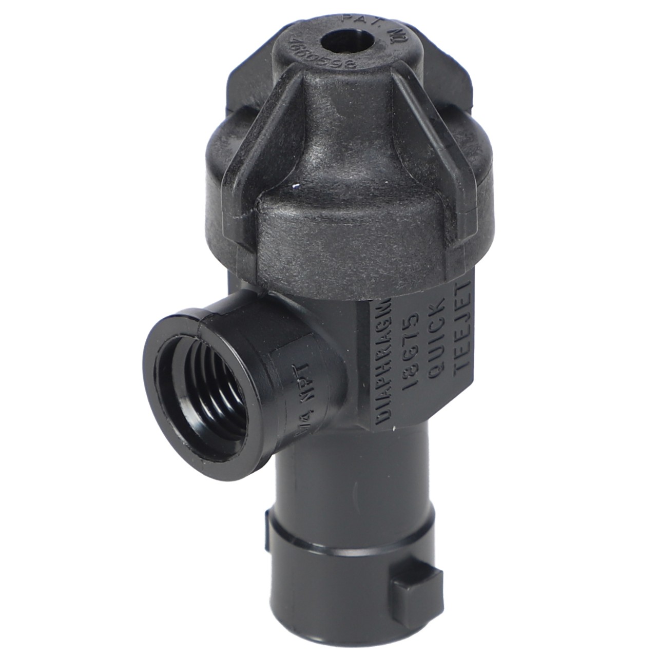 Quick TeeJet Adapter with No-Drip ChemSaver, 1/4" FPT | ROGATOR TRACT ...