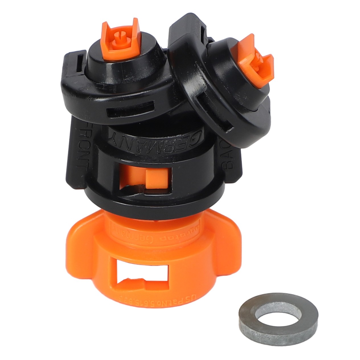 Ceramic DualFan Air Induction Nozzle, Size 01 | AGCO SPRAY CATALOG ...