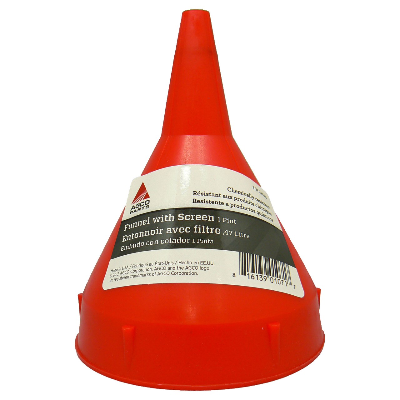 Standard Screened Funnel, 1 Pint | AGCO Parts
