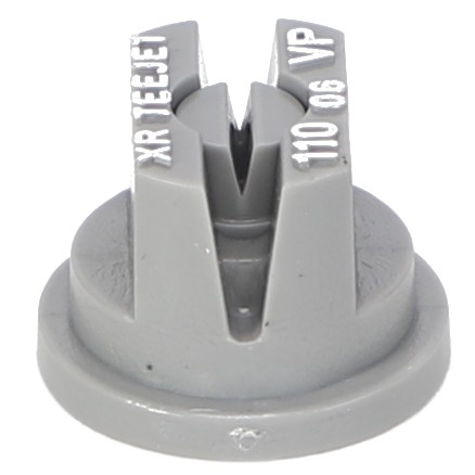 TeeJet Extended Range Flat Spray Tip, 110°, Size 06, Polymer with ...