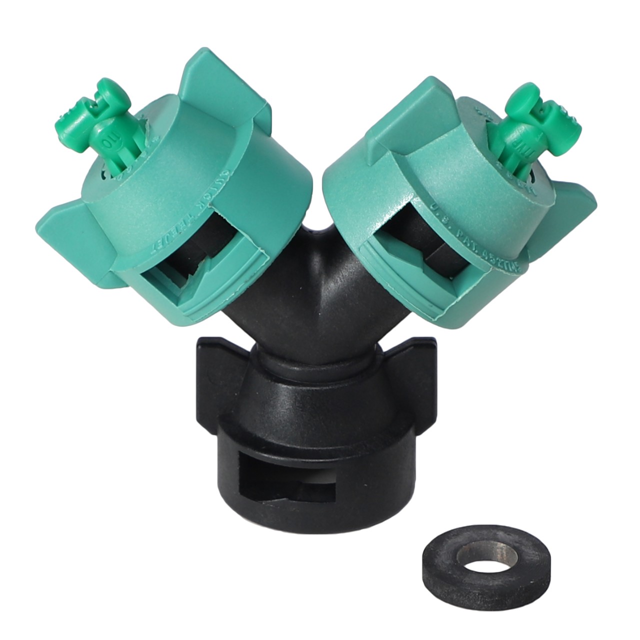 Turbo TeeJet Visiflo Dual Polymer Outlet Spray Tip, 110⁰, Size 1.5 ...