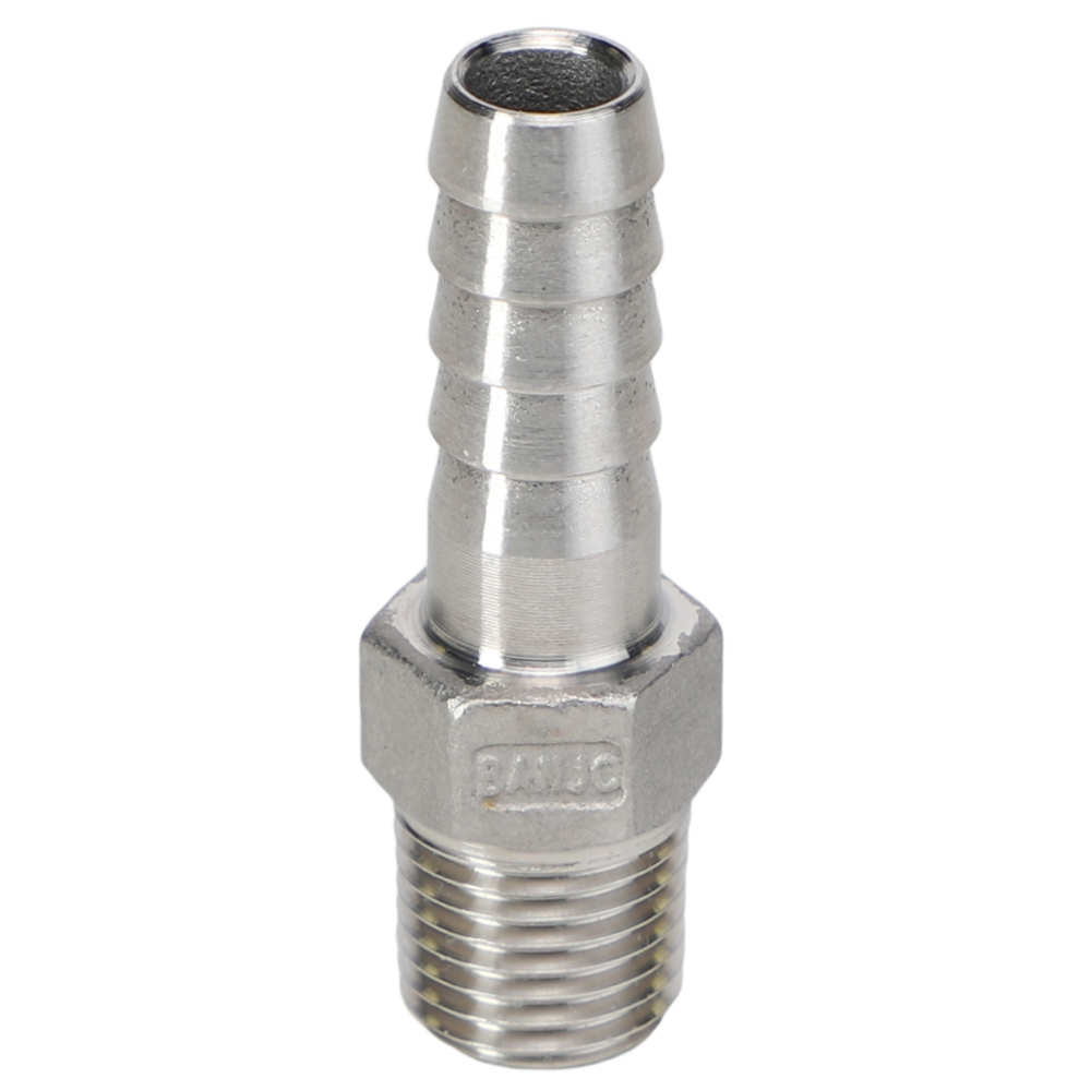 ¼" Male Thread X ½" Stainless Steel Hose Shank AG053727 | AGCO Parts