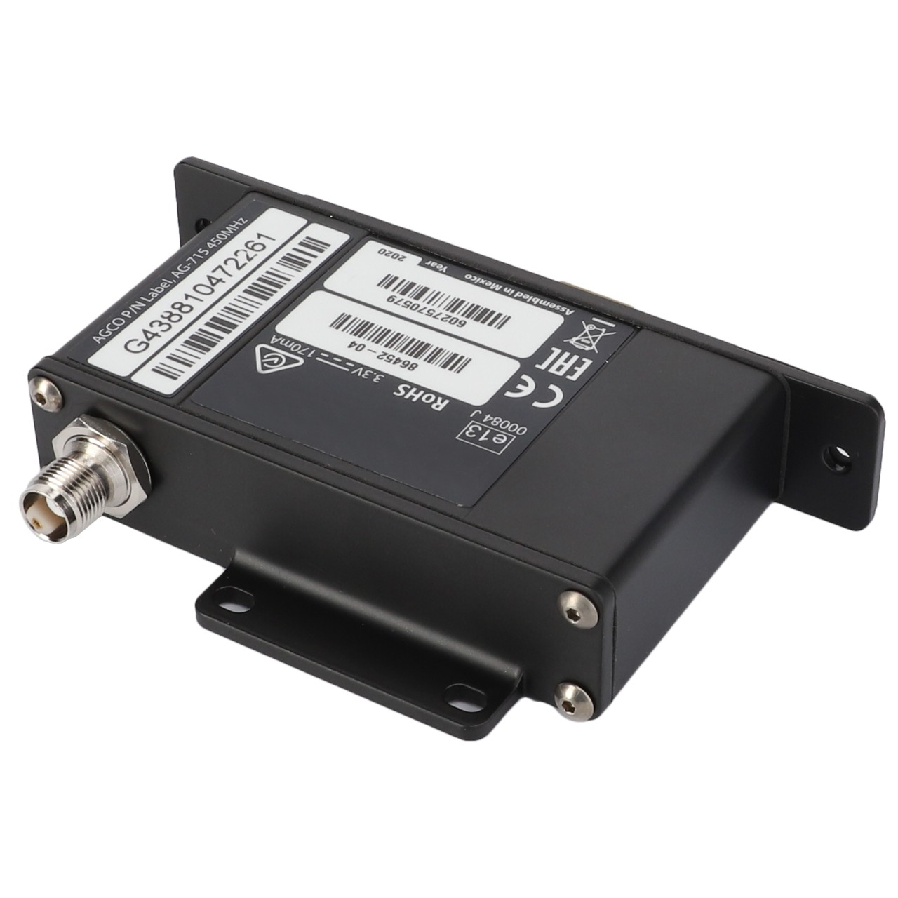 AG-715, 400MHz RTK Modem Snap-In | AGCO Parts