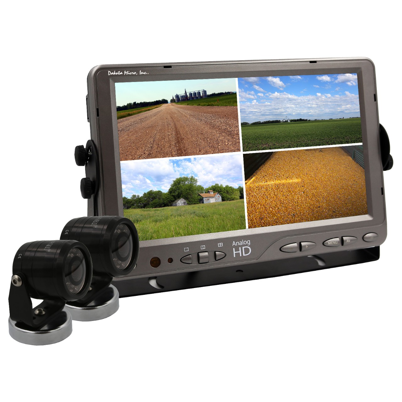 AgCam AHD 9" Quad Monitor 2 Camera Kit AG-H9QDC2P | AGCO Parts