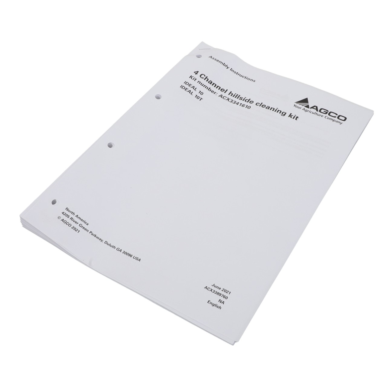 ASSEMBLY INSTRUCTION | AGCO Parts ASSEMBLY INSTRUCTION | AGCO Parts
