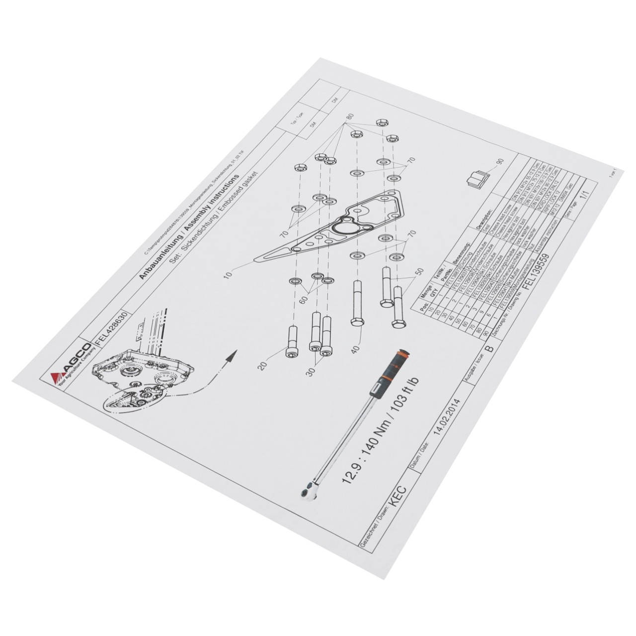 ASSEMBLY INSTRUCTION | AGCO UKB2B2C Site