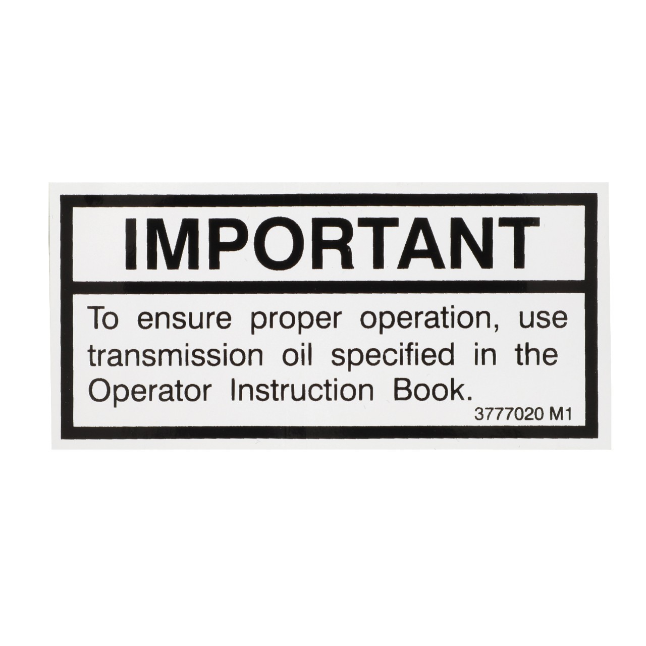 Safety Decal | MT445B | MT445B | MT 400 Series | Standard | Tractors ...