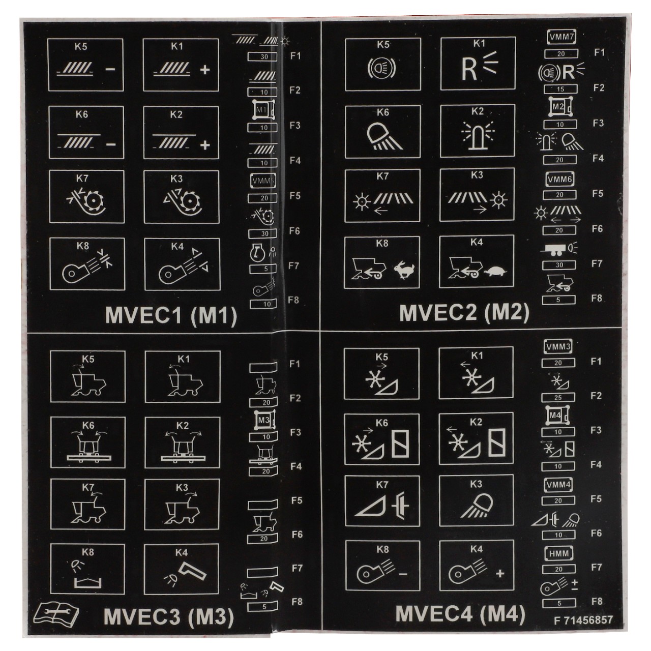 CALCOMANIA | CL7 AXIAL COMBINE | MF 9245 | MF 9500 Series | Rotativas ...