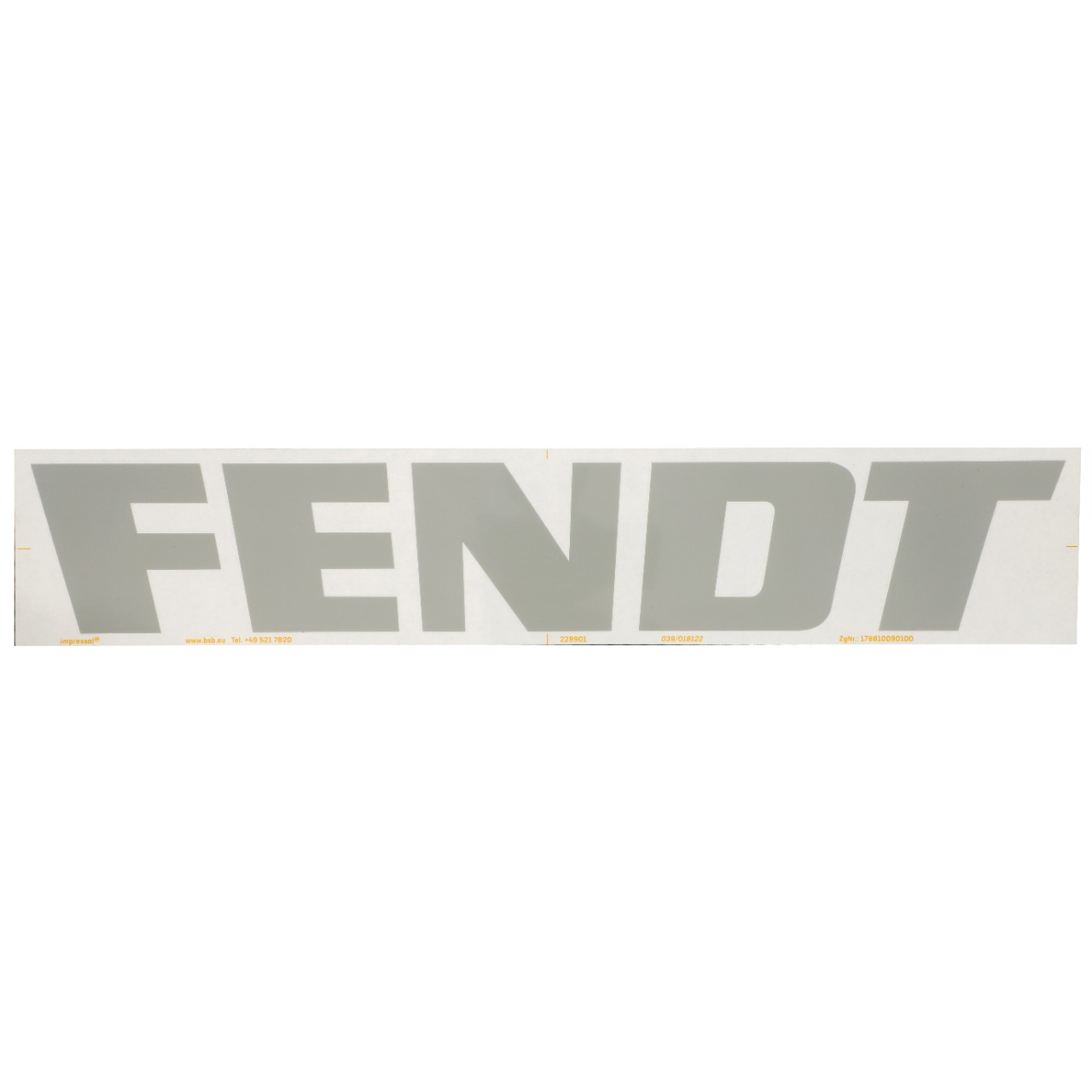 Decal, Fendt | AGCO Parts