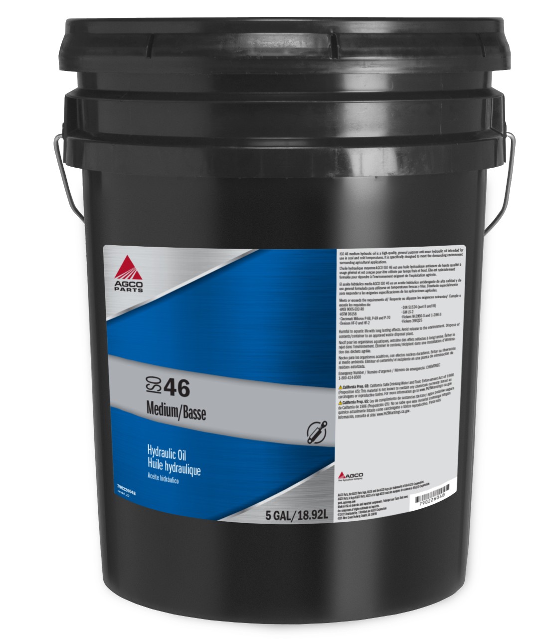ISO 46 Medium - 5 Gallon 79022604B | AGCO Parts