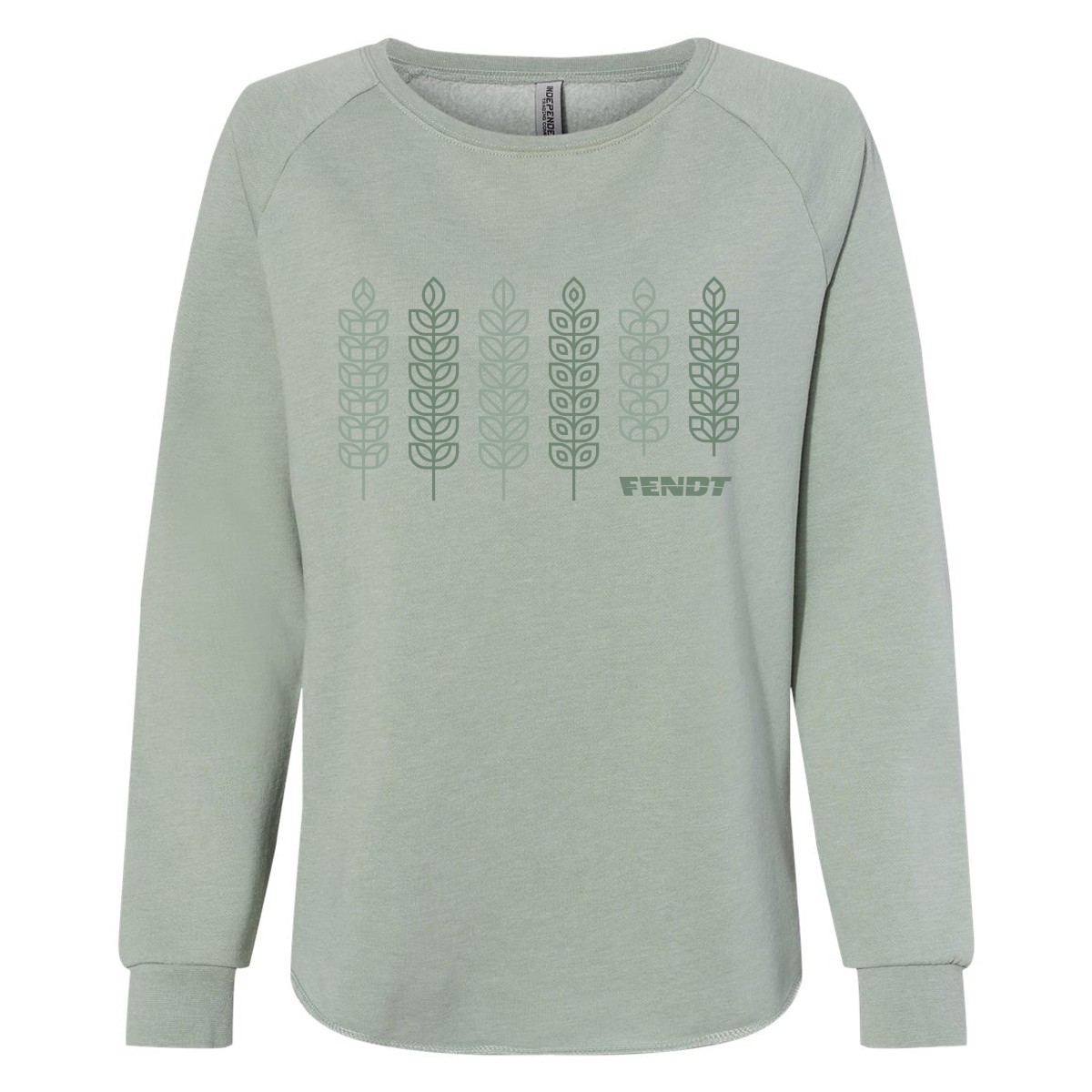 Fendt Ladies Crewneck-Green AGC4980GN2 | AGCO Parts